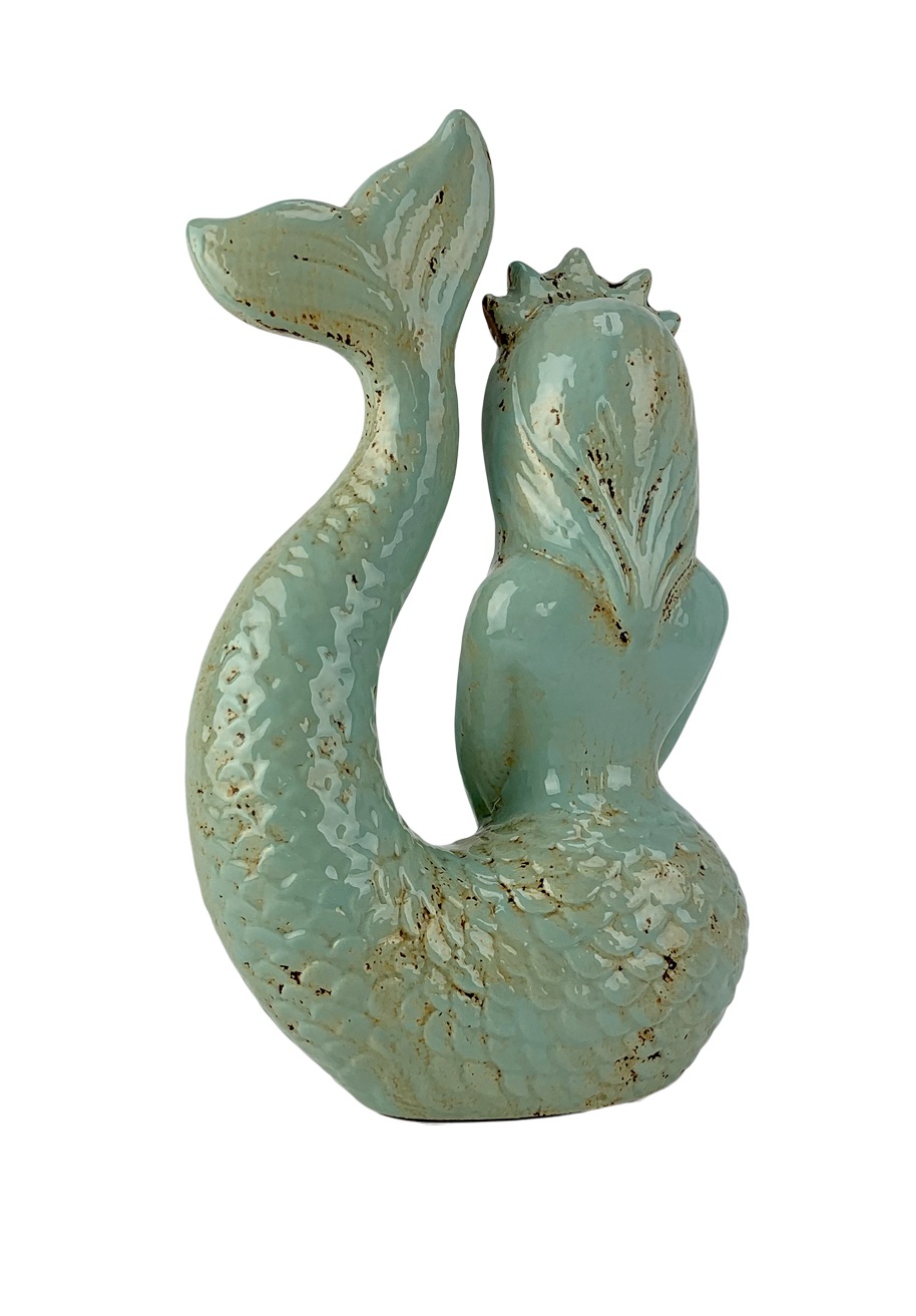 Ceramic Mermaid Sculpture - Go Home, Gabriela's...