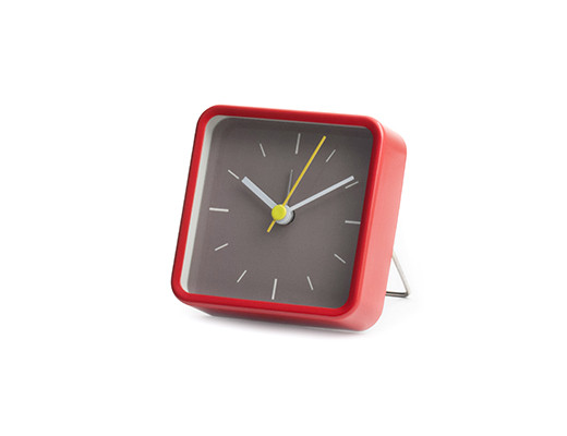 Square Alarm Clock in Red - Go Home, Gabriela's...
