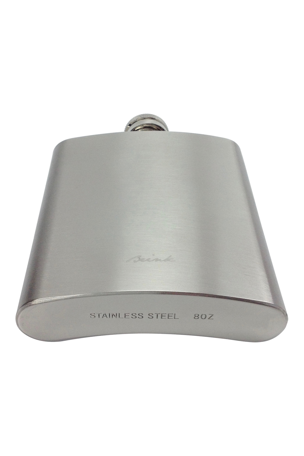 Brushed Stainless Steel Flask - Go Home, Gabriela's...