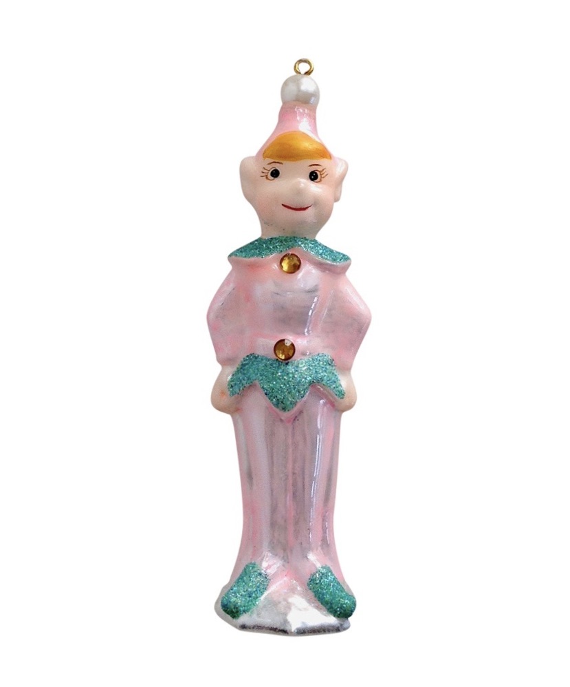 Pink Elf Ornament - Go Home, Gabriela's...