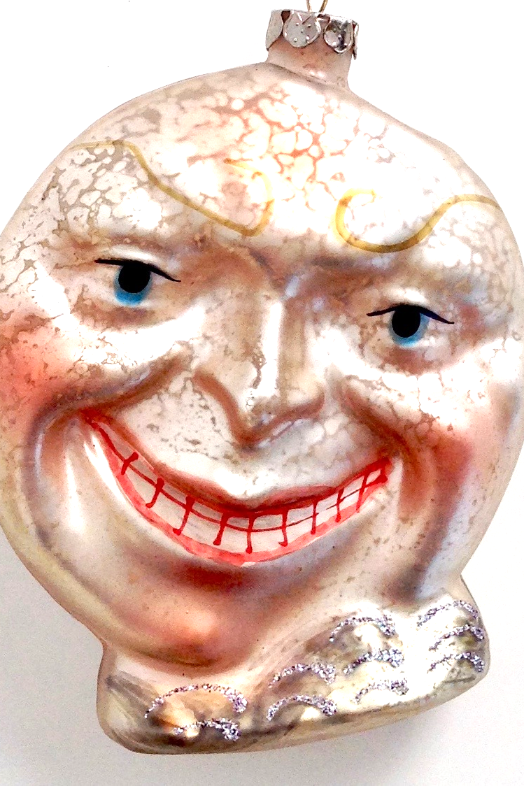 Smiling Moon Ornament - Go Home, Gabriela's...