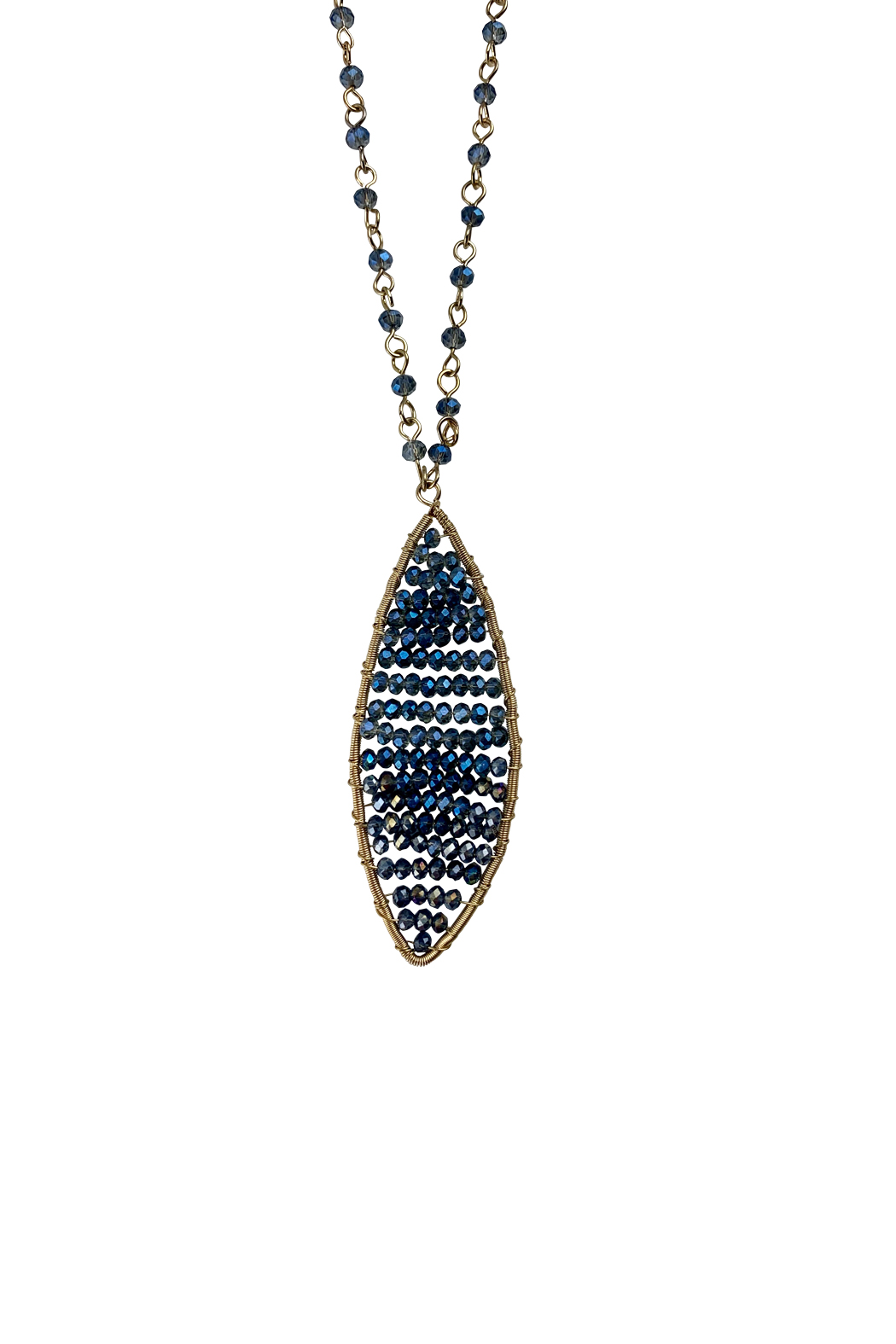 Crystal Hand-Wired Necklace - Go Home, Gabriela's...