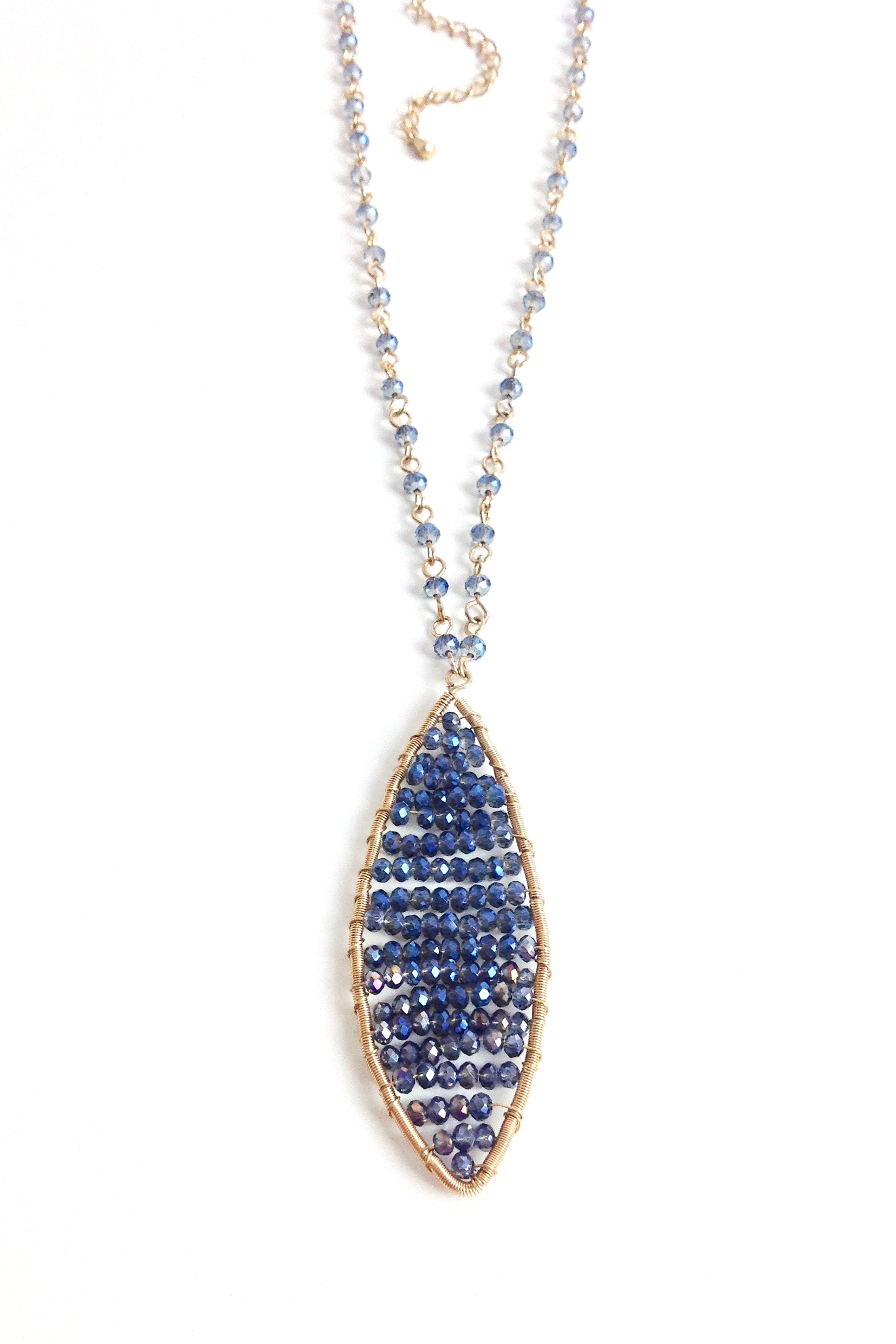 Crystal Hand-Wired Necklace - Go Home, Gabriela's...