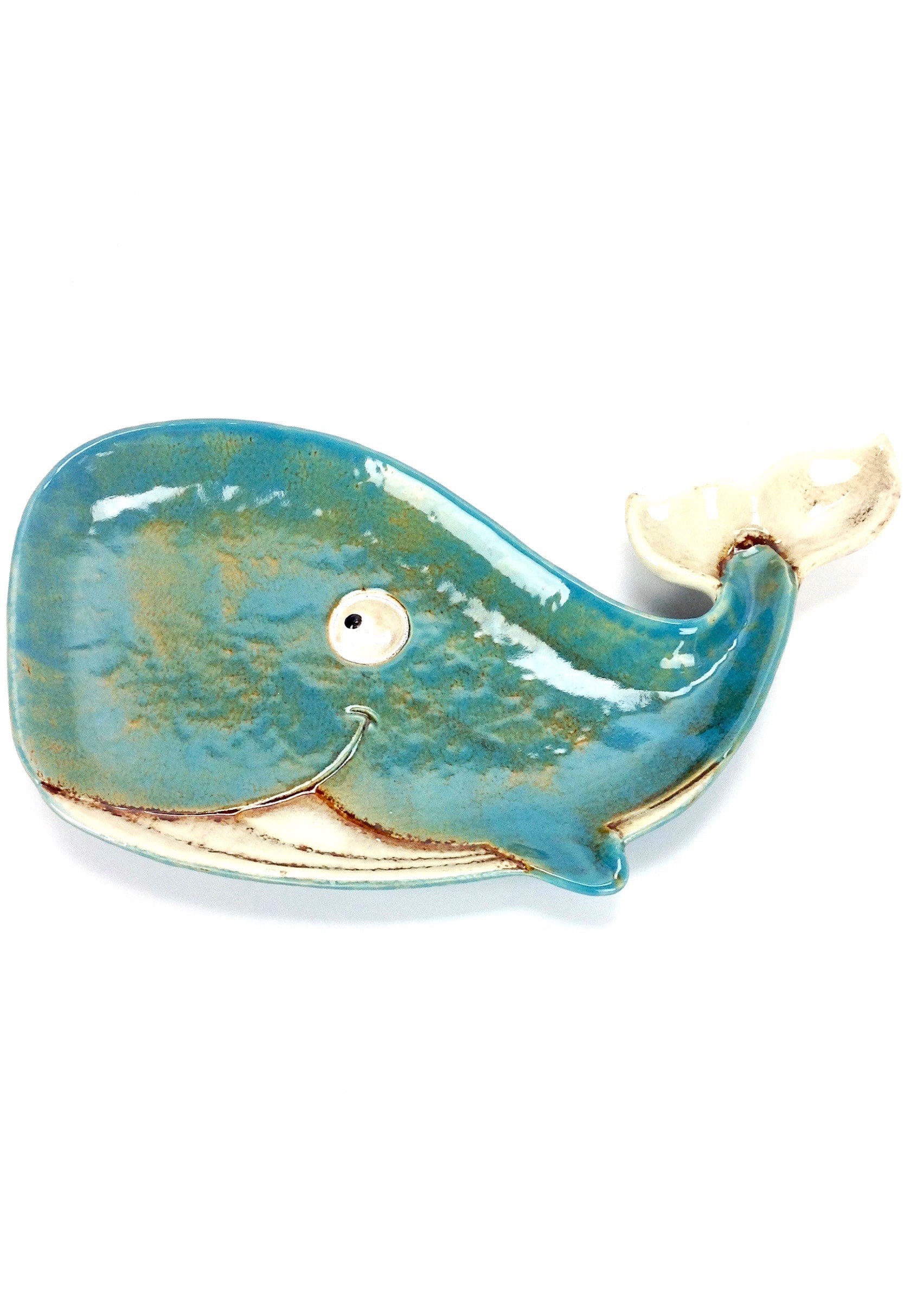 SMILING WHALE PLATE - Go Home, Gabriela's...