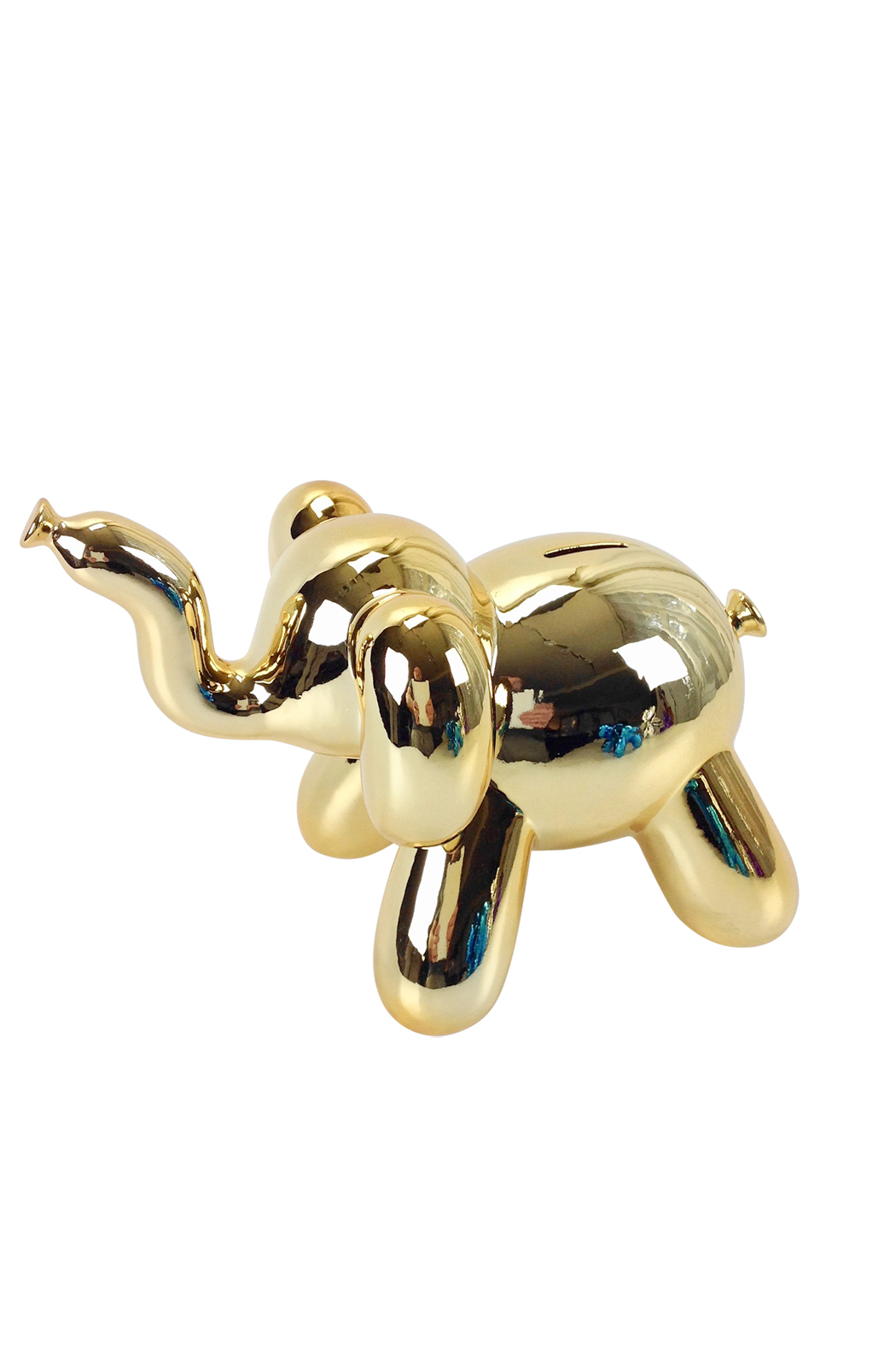 ELEPHANT BALLOON MONEY BANK IN GOLD - Go Home, Gabriela's...