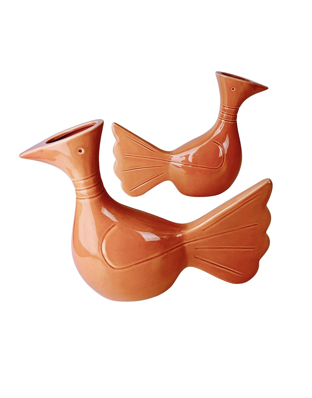 Mid Century Bird Vase - Go Home, Gabriela's...