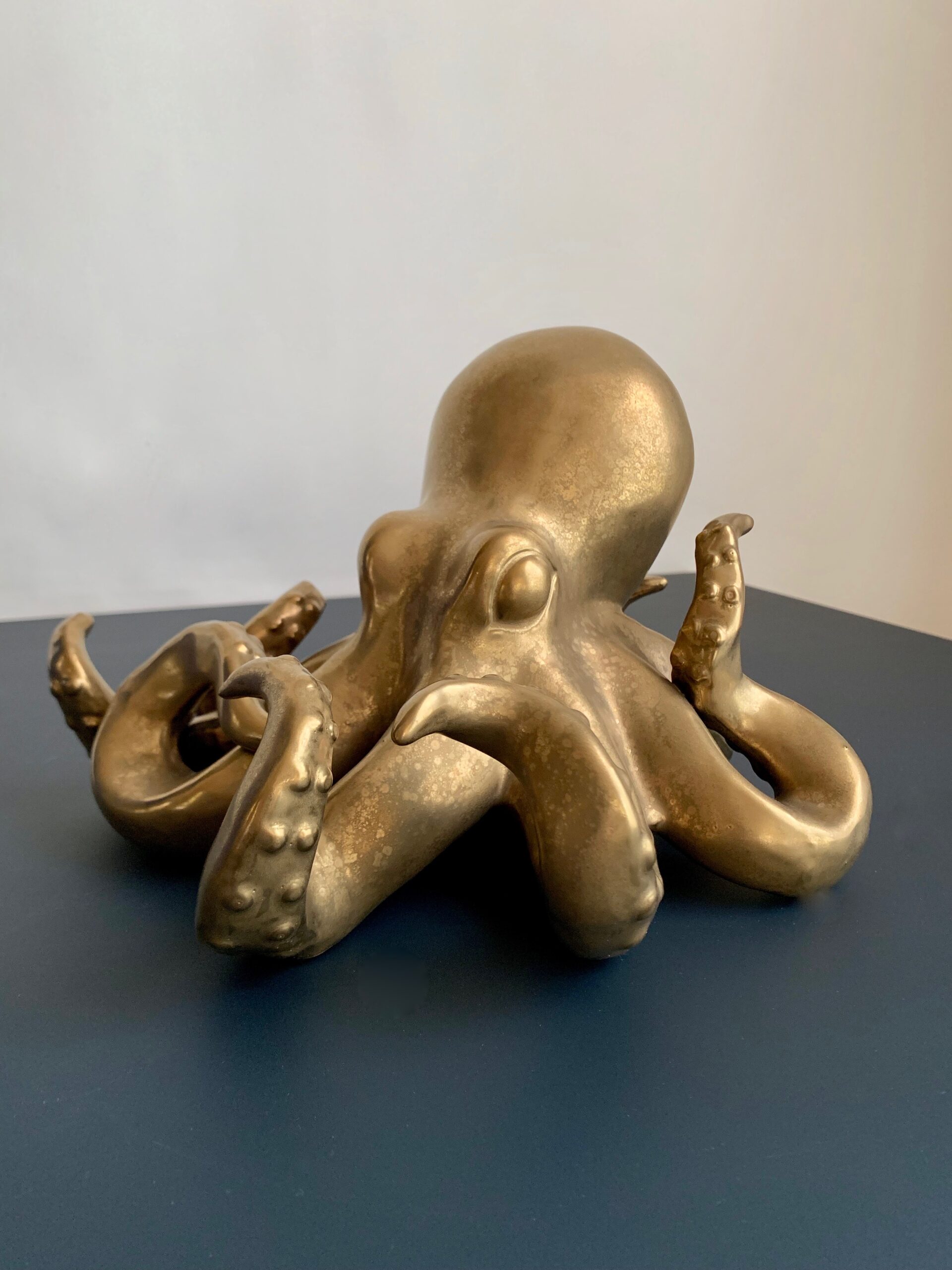Ceramic Octopus in Gold - Go Home, Gabriela's...