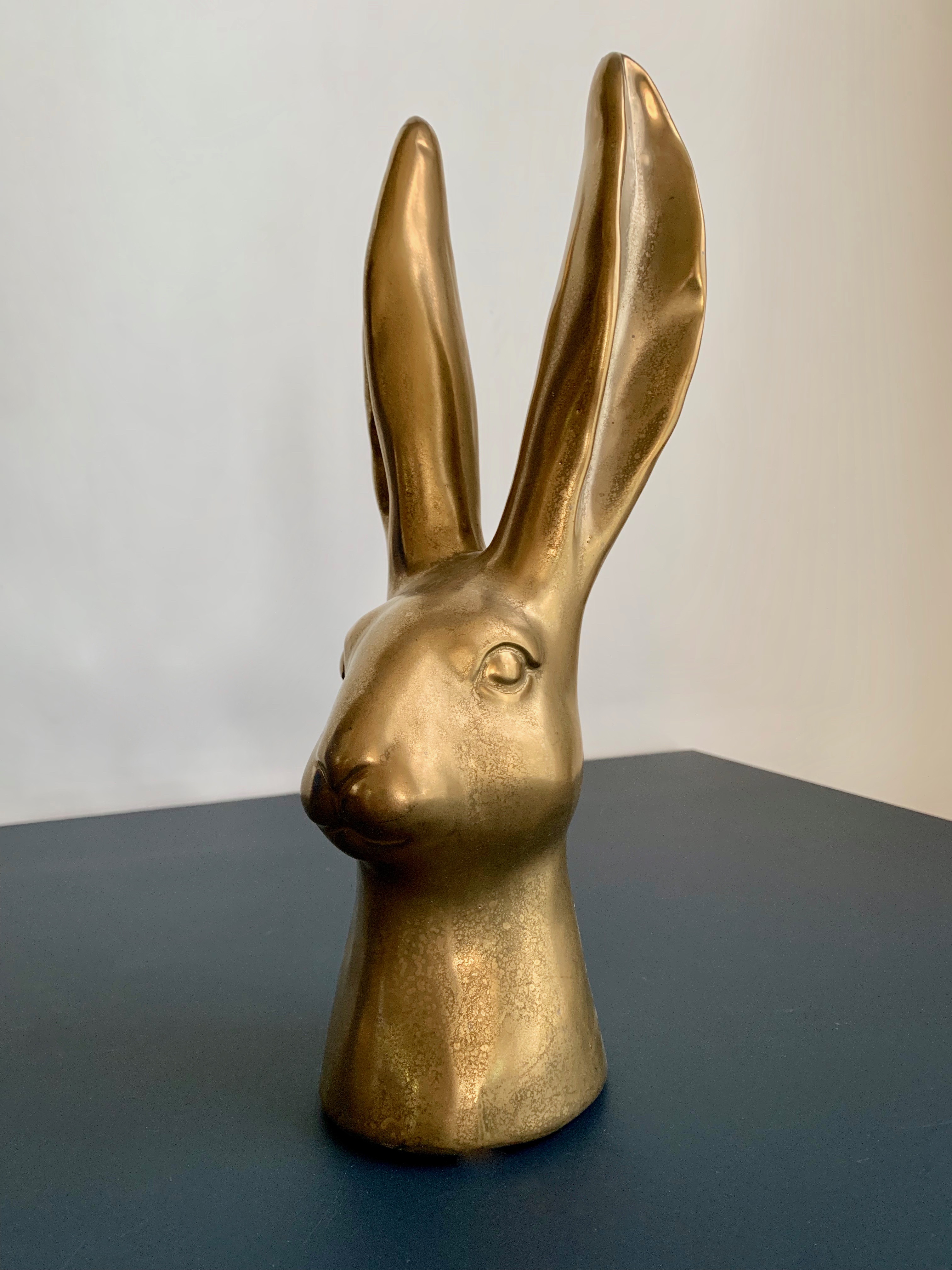 Antique Brass Glazed Rabbit - GO HOME... Modern Decor & Gifts