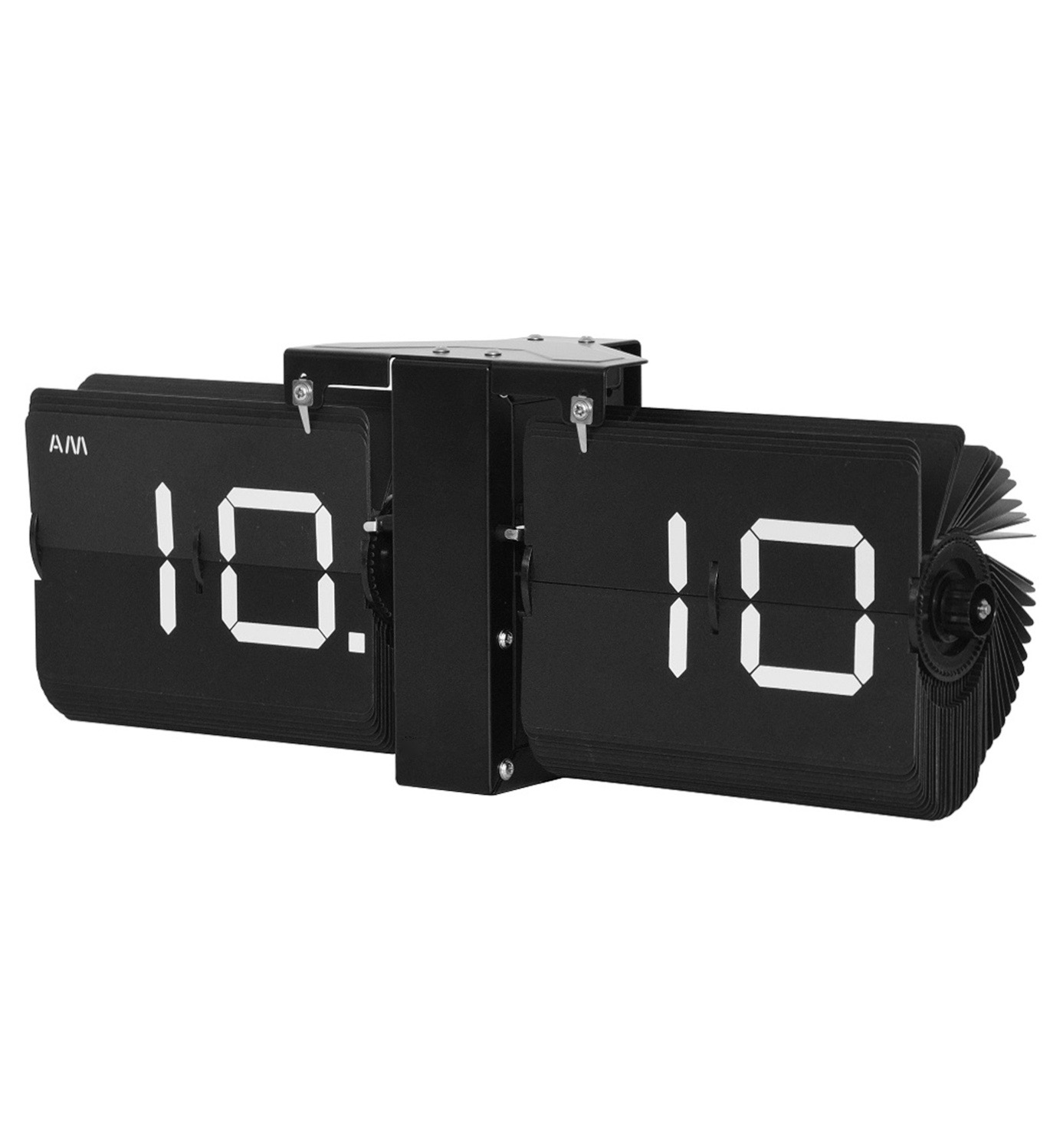 Flip Clock in Black - GO HOME... Unusual Decor and Gifts
