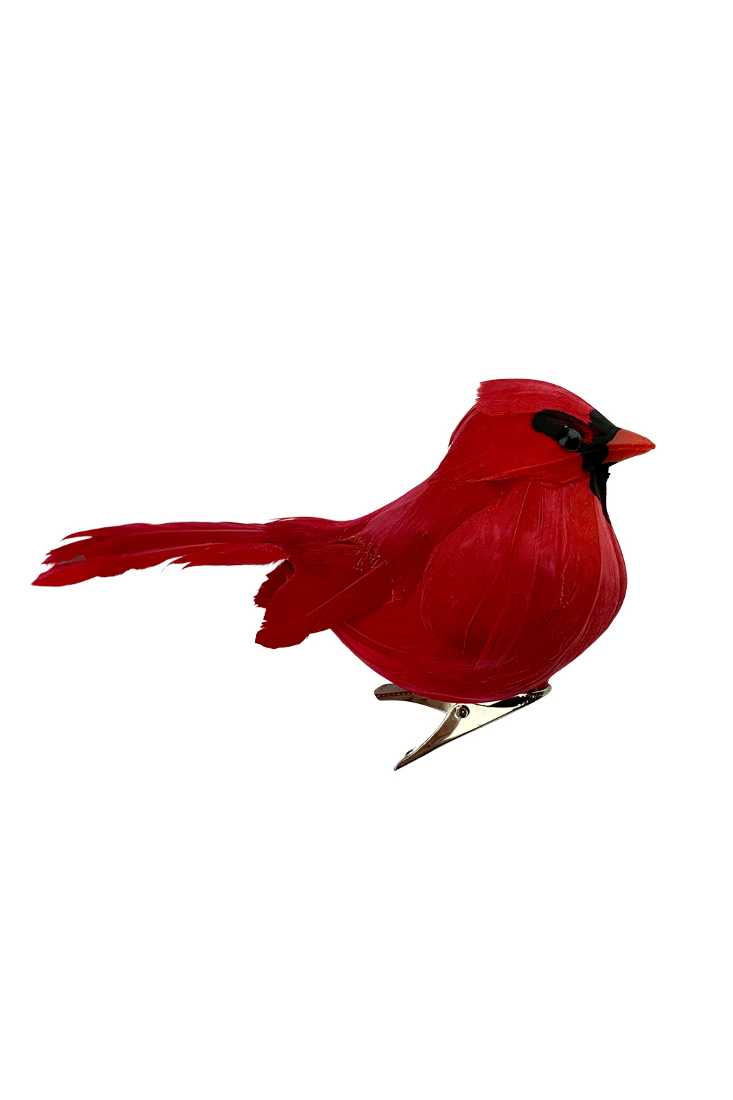 Red Cardinal Ornament with Tail up and Crest down. - Go Home, Gabriela's...