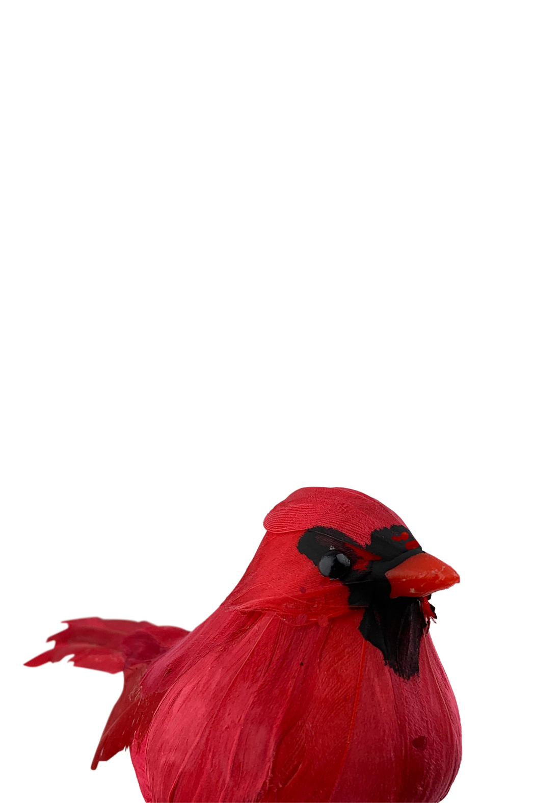 Red Cardinal Ornament with Tail up and Crest down. - Go Home, Gabriela's...