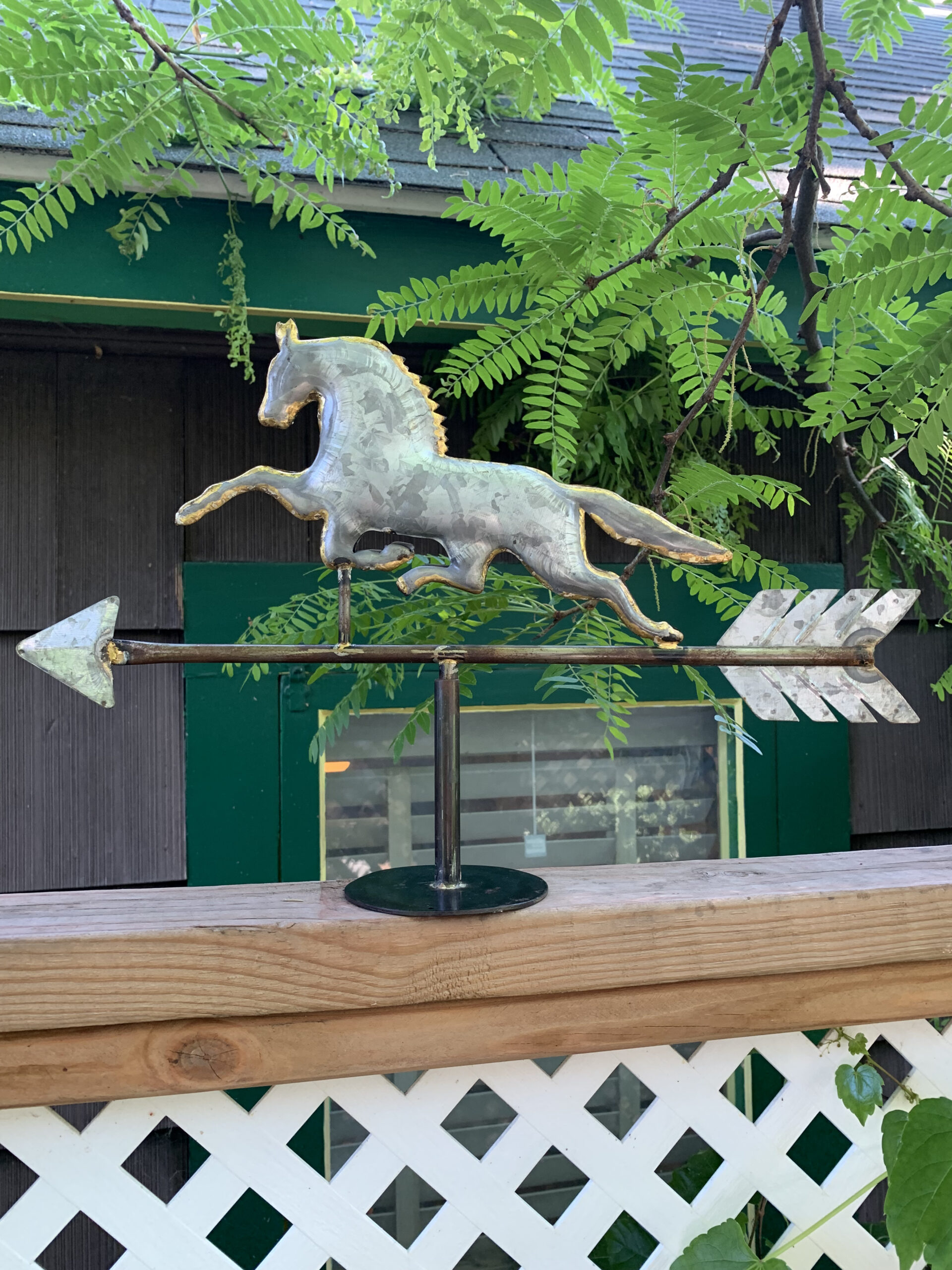 Spinning Horse Weathervanes