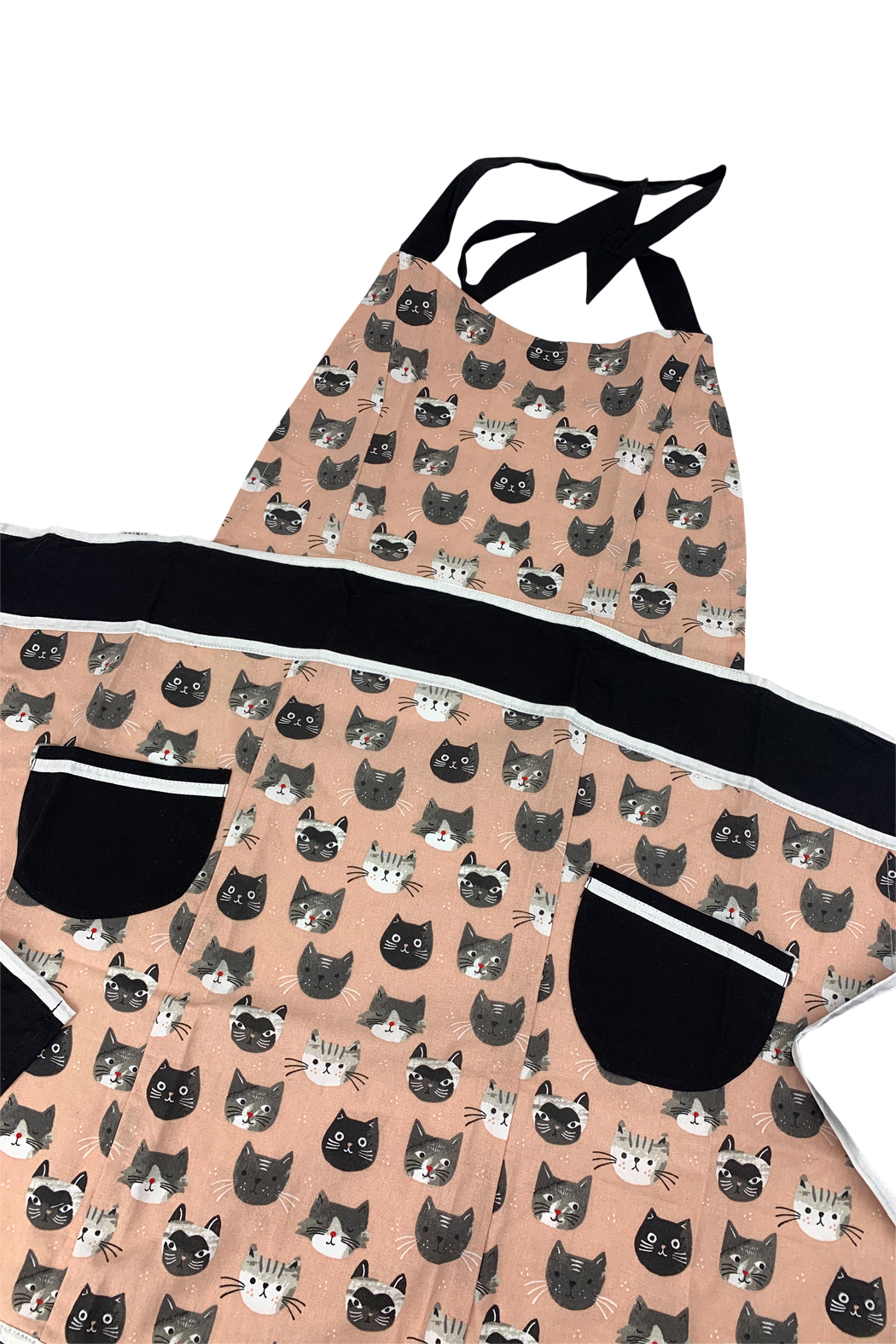Betty Cat Cotton Twill Apron - Go Home, Gabriela's...