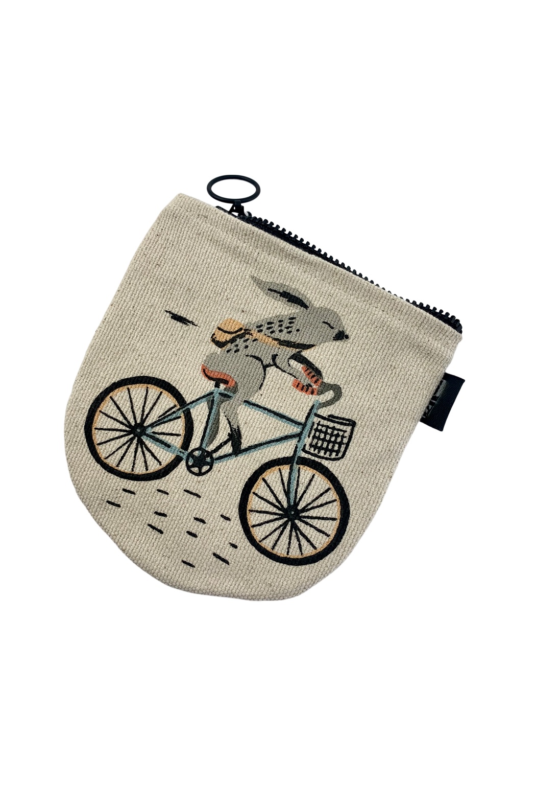 Small Rabbit Zip Pouch - Go Home, Gabriela's...