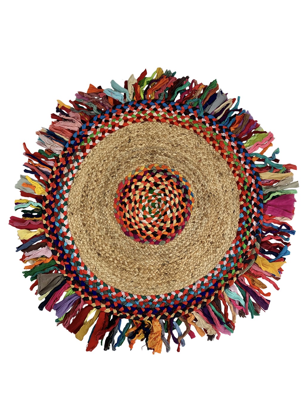 Round Braided Rag Rug - Go Home, Gabriela's...
