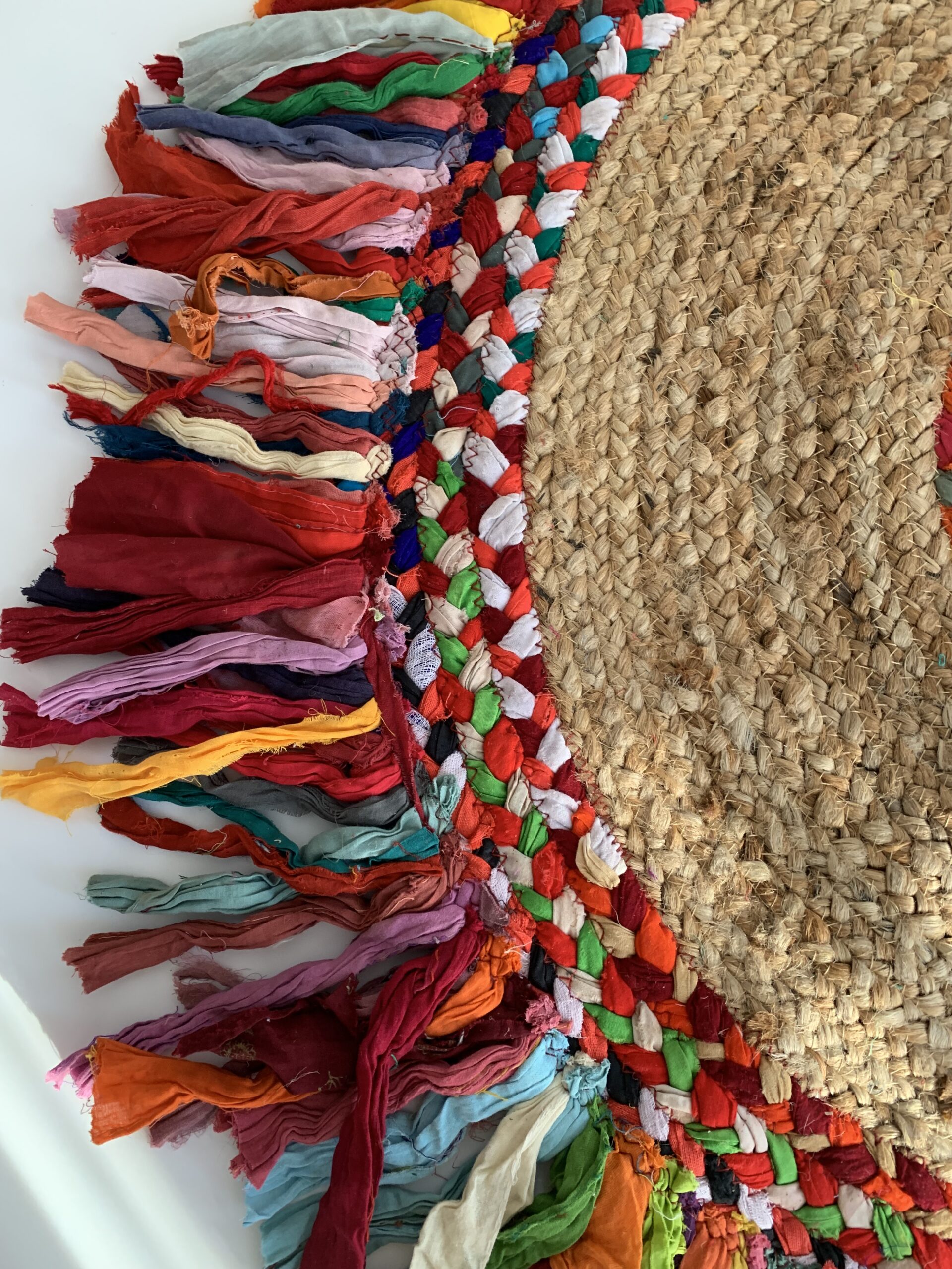 Round Braided Rag Rug - Go Home, Gabriela's...
